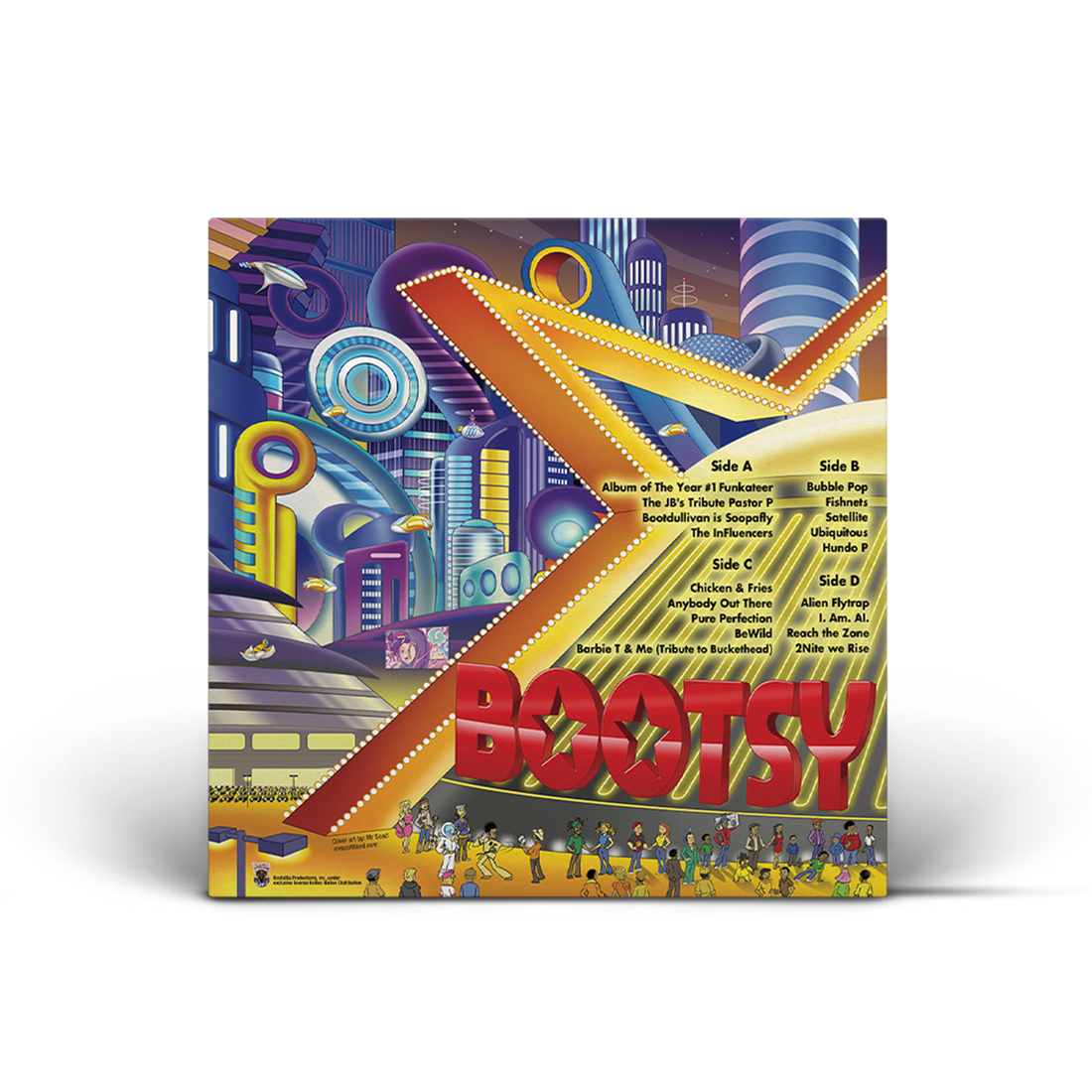 Bootsy Collins: Album of the Year #1 Funkateer - 2LP Vinyl (Gold) – Roc ...